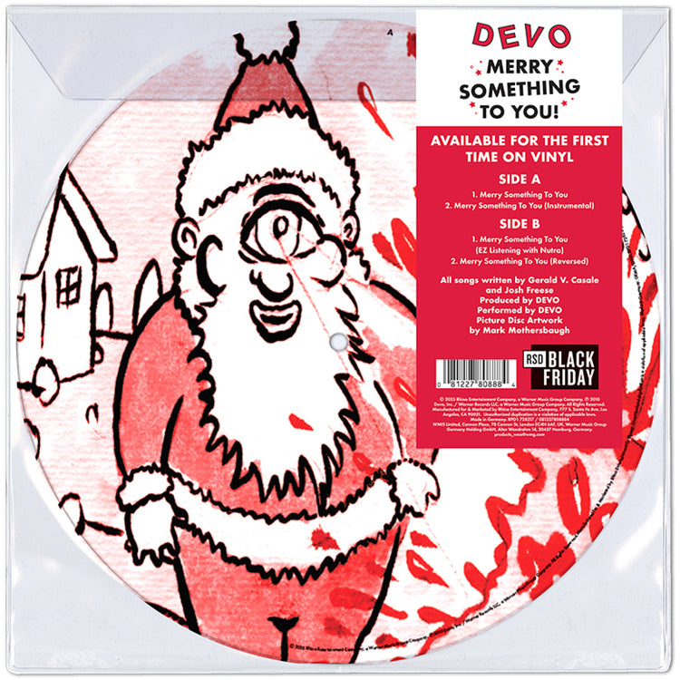 DEVO MERRY SOMETHING TO YOU (BF25 P LP – Lunchbox Records