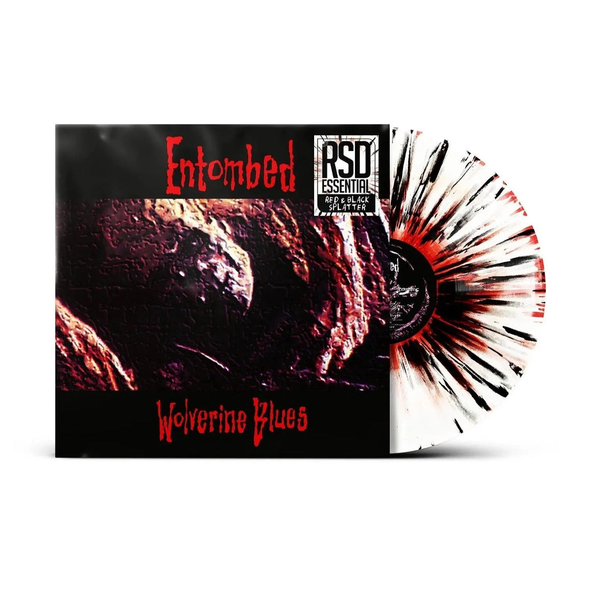 ENTOMBED – WOLVERINE BLUES (WHITE W/ RED & BLACK SPLATTER VINYL RSD ...