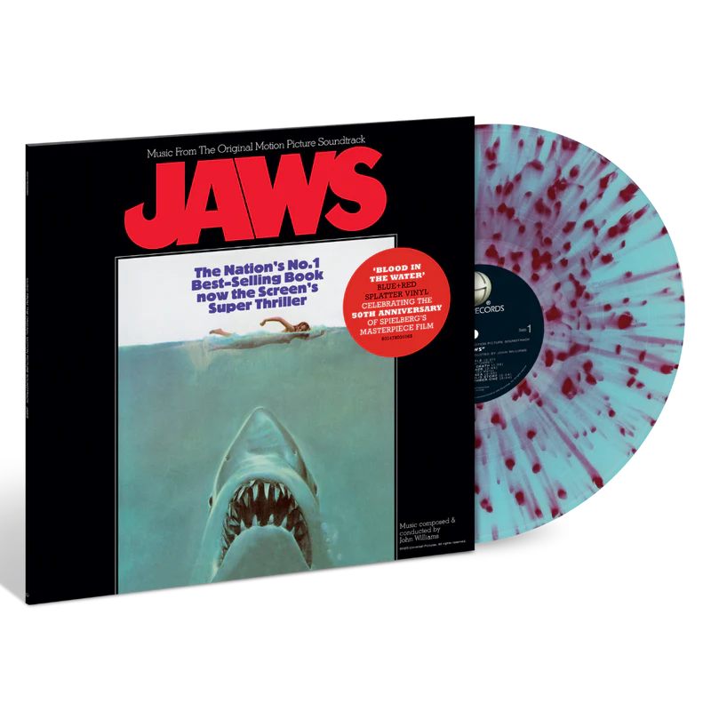 WILLIAMS,JOHN JAWS / O.S.T. (BLE + RED SPLAT LP – Lunchbox Records
