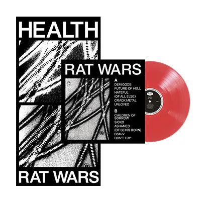 HEALTH RAT WARS (RUBY RED INDIE EXCLU LP – Lunchbox Records