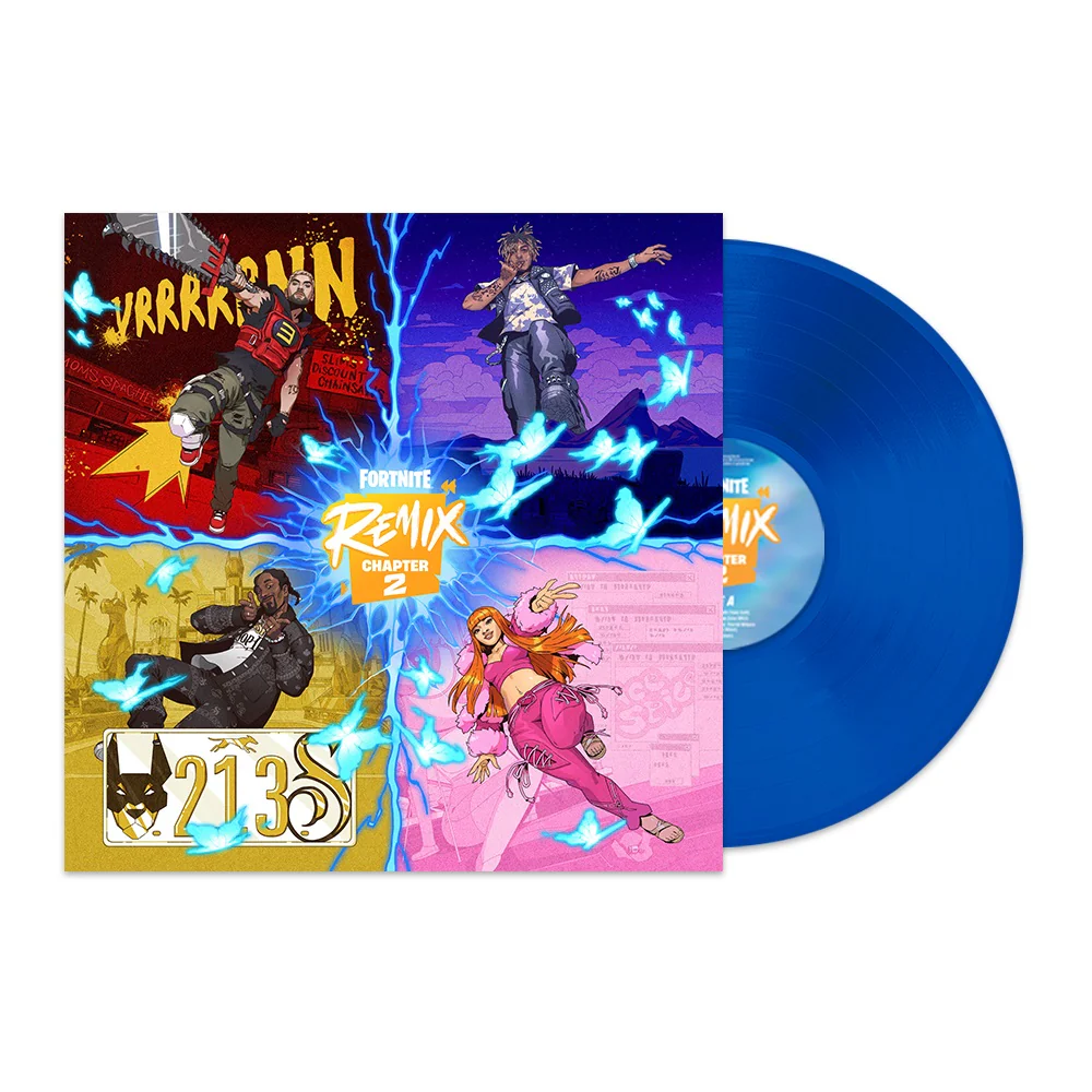 FORTNITE REMIX CHAPTER 2 VARIOUS (BLUE VINYL) LP – Lunchbox Records